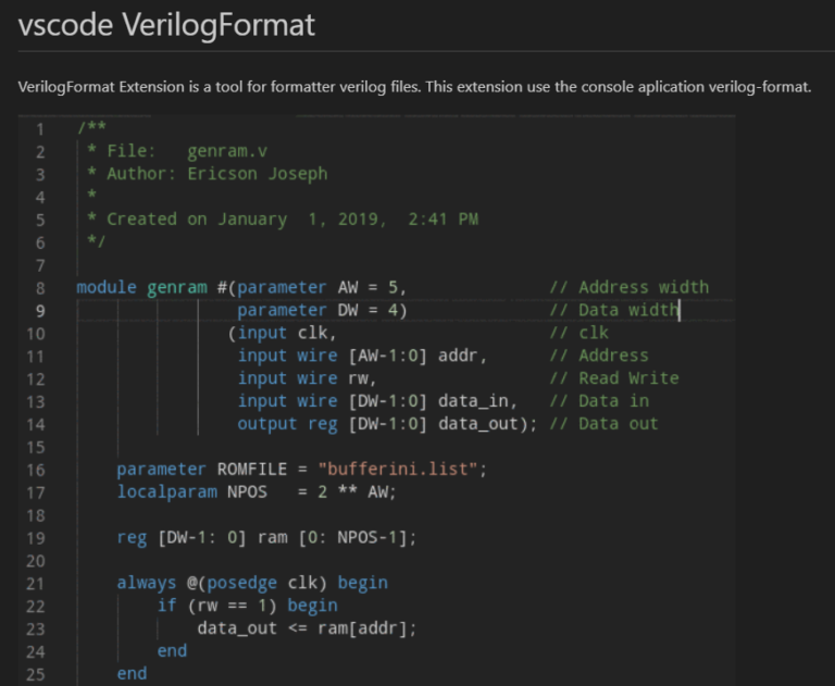 [VScode] VScode에서 VerilogHDL 편집 환경 설정하기